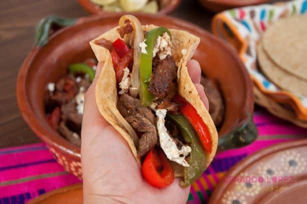 Beef Alambre Tacos - Gerardo Lopez