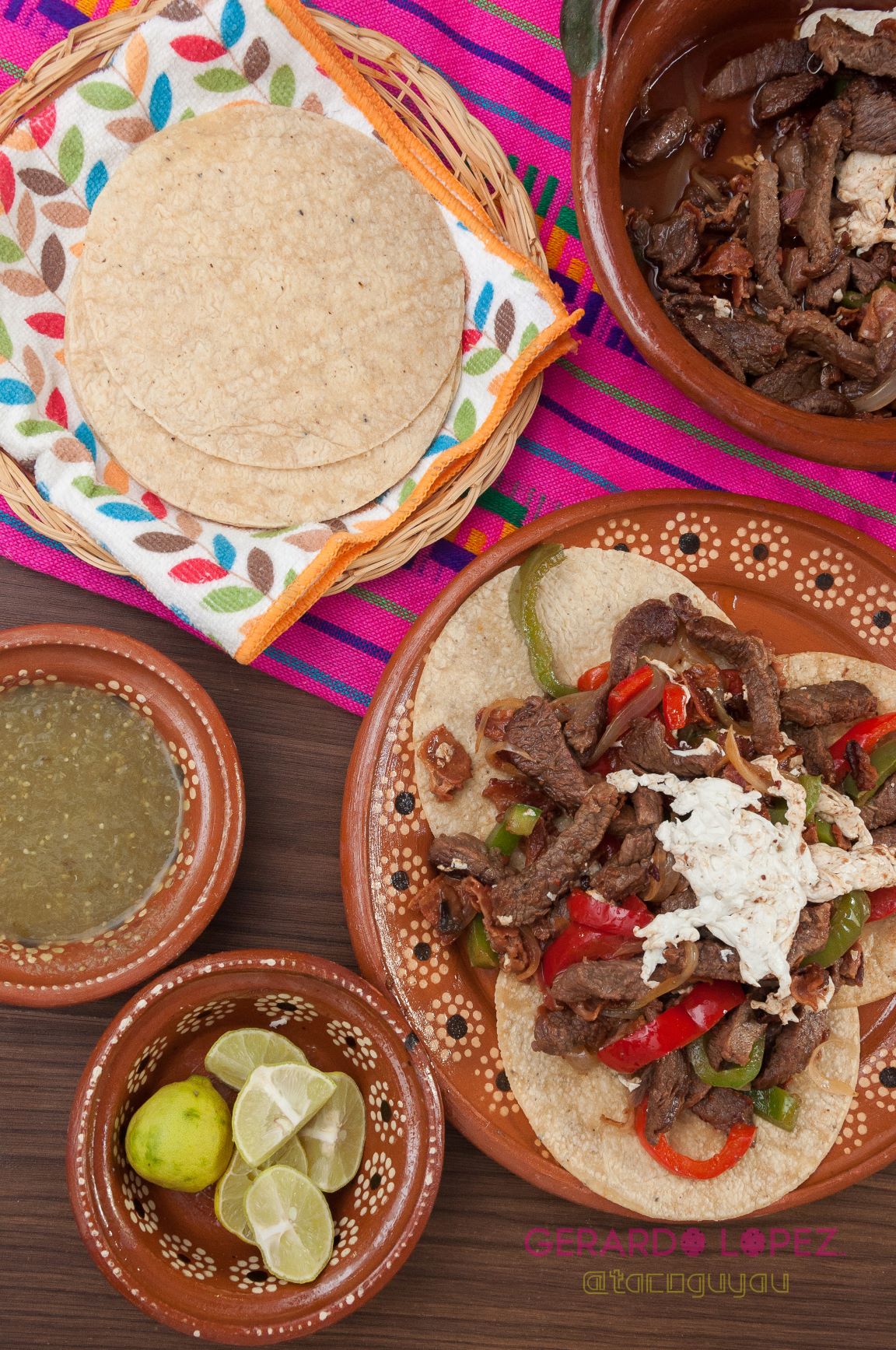 Beef Alambre Tacos - Gerardo Lopez