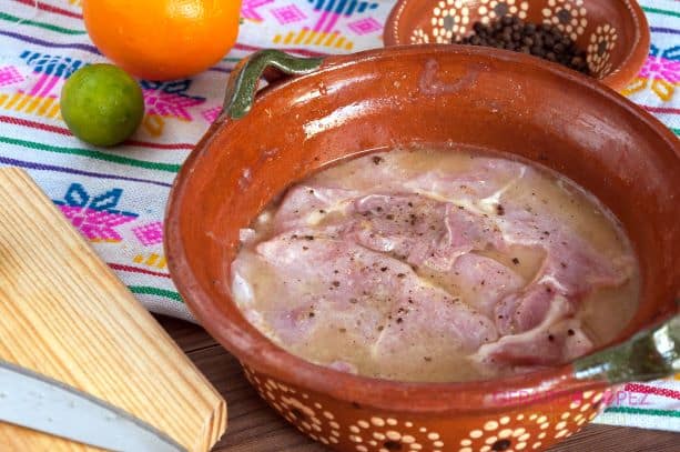 Poc Chuc - Pork marinated in sour orange - Gerardo Lopez